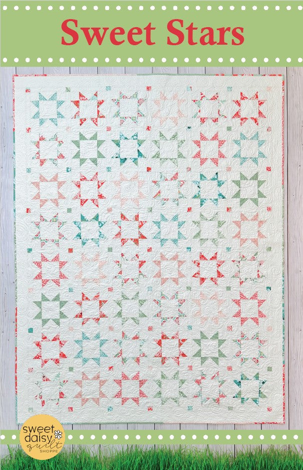 Sweet Stars PDF Pattern – Sweet Daisy Quilt Shoppe